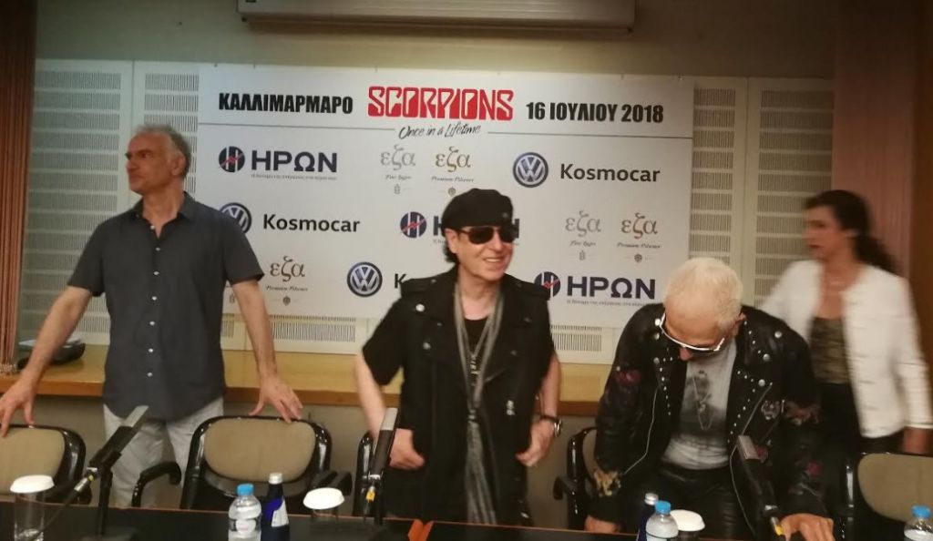 Φαντασμαγορικό σόου από τους Scorpions στην Ελλάδα | Pagenews.gr