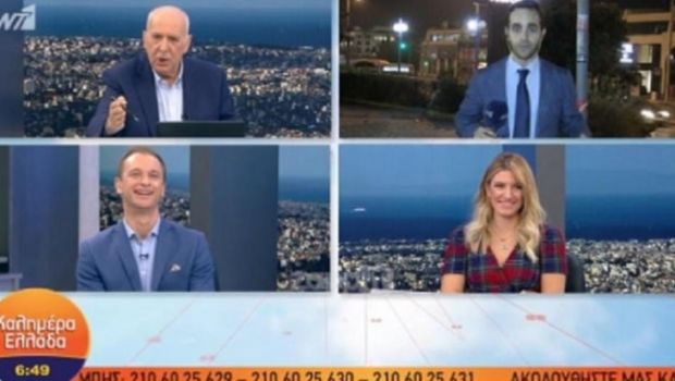 Γιώργος Παπαδάκης: Η επική ατάκα του στον "αέρα" της εκπομπής του ...