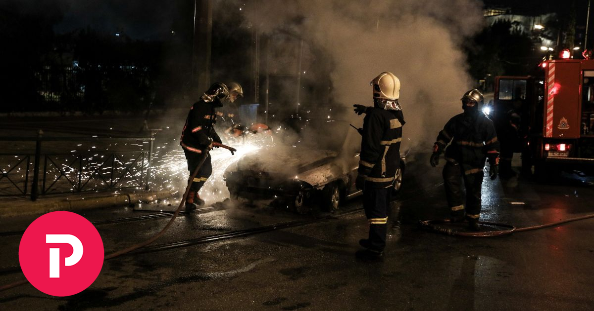 Κολωνάκι: Στόχος εμπρηστών αυτοκίνητα κοντά στο Ναυτικό Νοσοκομείο ...