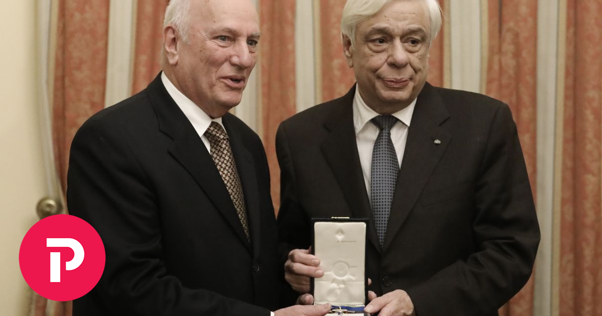 Χρήστος Ζερεφός Παράσημο: Του το επέδωσε ο Πρόεδρος της Δημοκρατίας ...