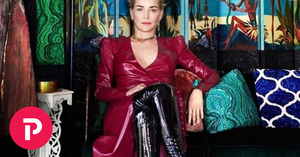 Σάρον Στόουν σήμερα: Ποζάρει με μαύρο κορμάκι | Ειδησεις | Pagenews.gr