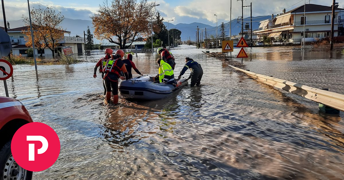 Λαμία: Οι καταστροφές που άφησε η κακοκαιρία | Ειδησεις | Pagenews.gr