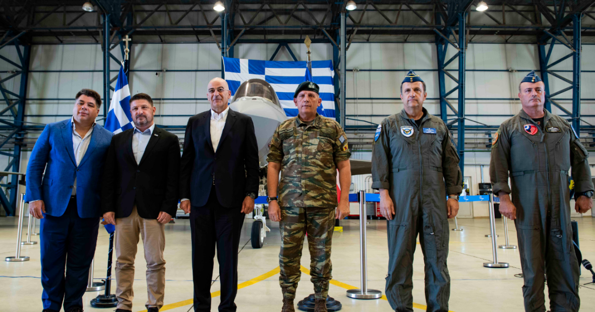 US Ambassador visits Crete air-force base as Turkish F-16 fighter jets ...