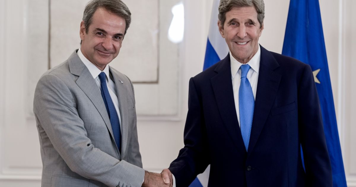 Συνάντηση Μητσοτάκη Κέρι: Η κλιματική κρίση στο επίκεντρο της ...