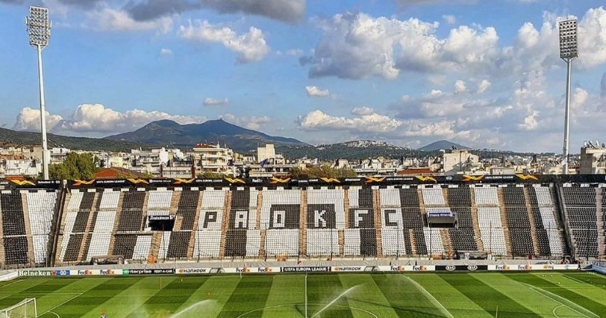 ΠΑΟΚ: Μεσίστιες τις σημαίες στην Τούμπα στη μνήμη του Σταύρου Σαράφη ...