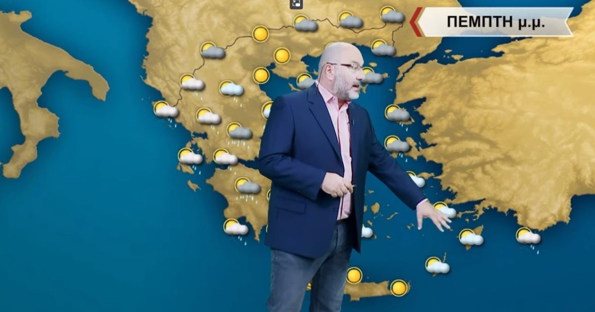 Σάκης Αρναούτογλου: Προσοχή για έντονες καταιγίδες απόψε - Δείτε σε ...