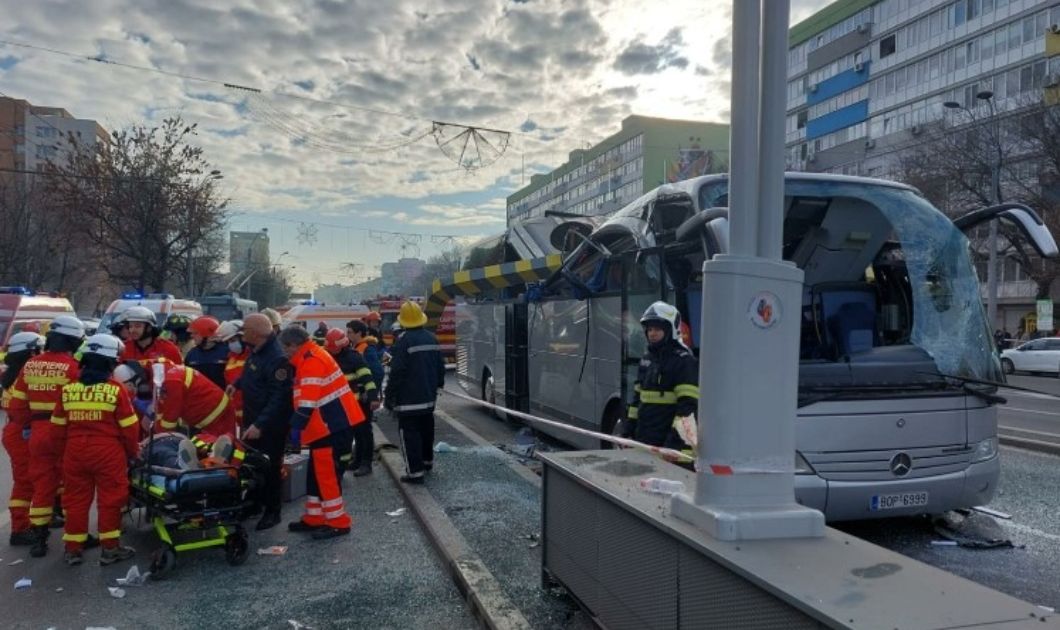 Ρουμανία: Δυστύχημα με ελληνικό λεωφορείο στο Βουκουρέστι | Ειδησεις ...