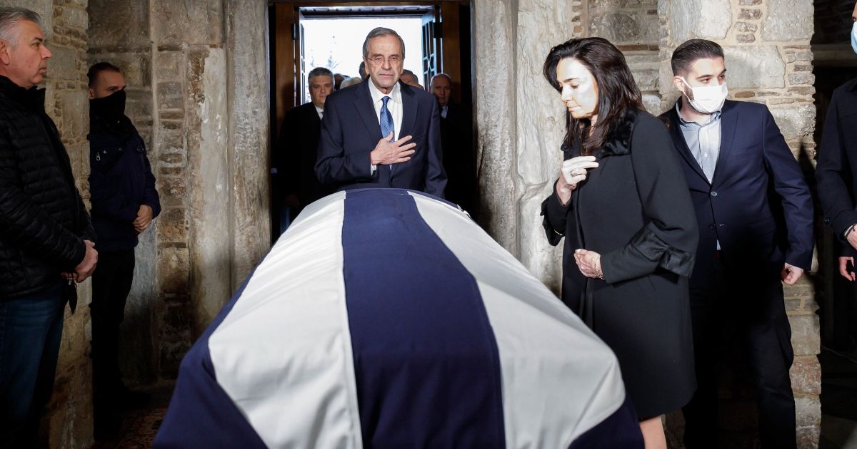 Κηδεία τέως βασιλιά Κωνσταντίνου: Σαμαράς, Βορίδης, Κουμουτσάκος, Άννα ...