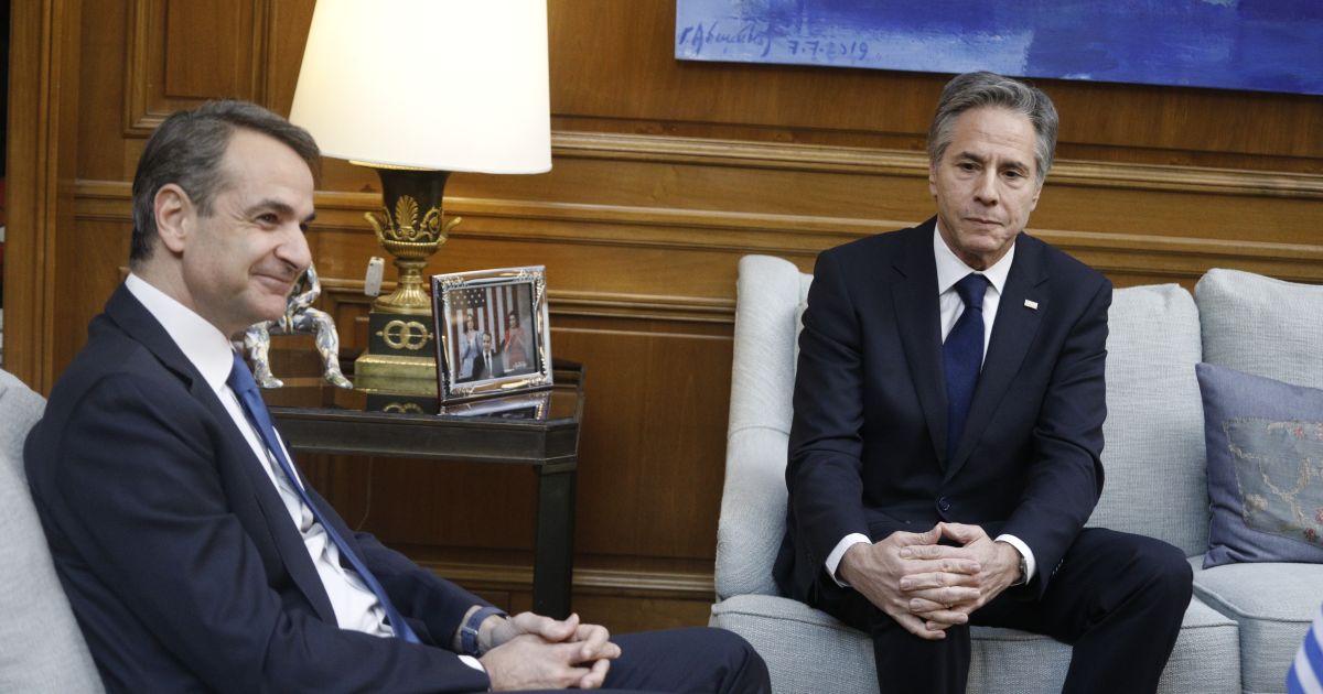 Στο Μέγαρο Μαξίμου ο Υπ. Εξ. των ΗΠΑ Άντονι Μπλίνκεν - 4ος γύρος ...