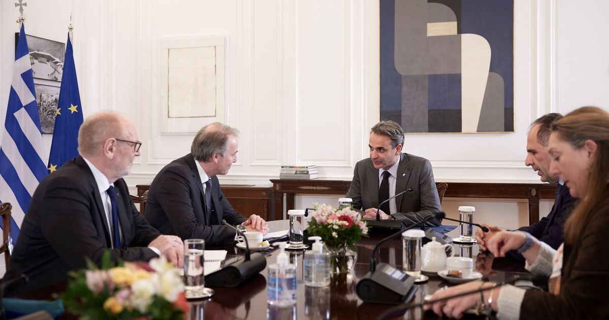 Μητσοτάκης στους εκπροσώπους της ΕΕ για τους σιδηροδρόμους: Θα ...
