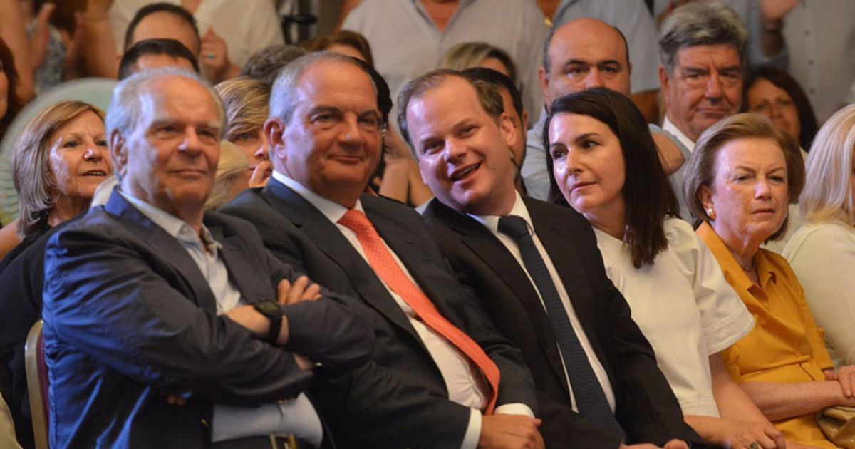Εκλογές 2023: Μαζί στις Σέρρες ο πρώην πρωθυπουργός Κώστας Καραμανλής ...