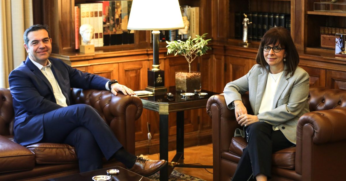 Εκλογές 2023: Ο Α. Τσίπρας στην ΠτΔ για την διερευνητική εντολή ...