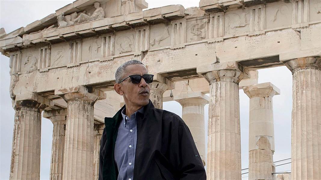 Βόλτα του Μπαράκ Ομπάμα στις Κυκλάδες - Ομιλία στο «Σταύρος Νιάρχος ...