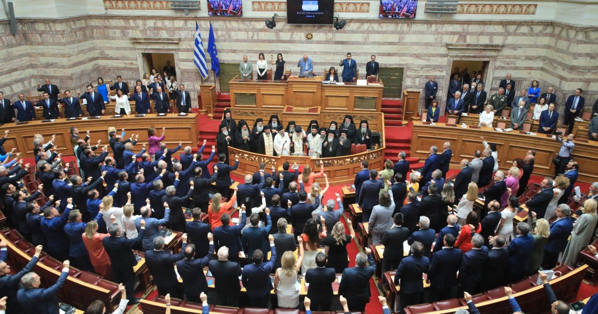 Βουλή ορκωμοσία: Δείτε live την ορκωμοσία της νέας Βουλής [vid ...