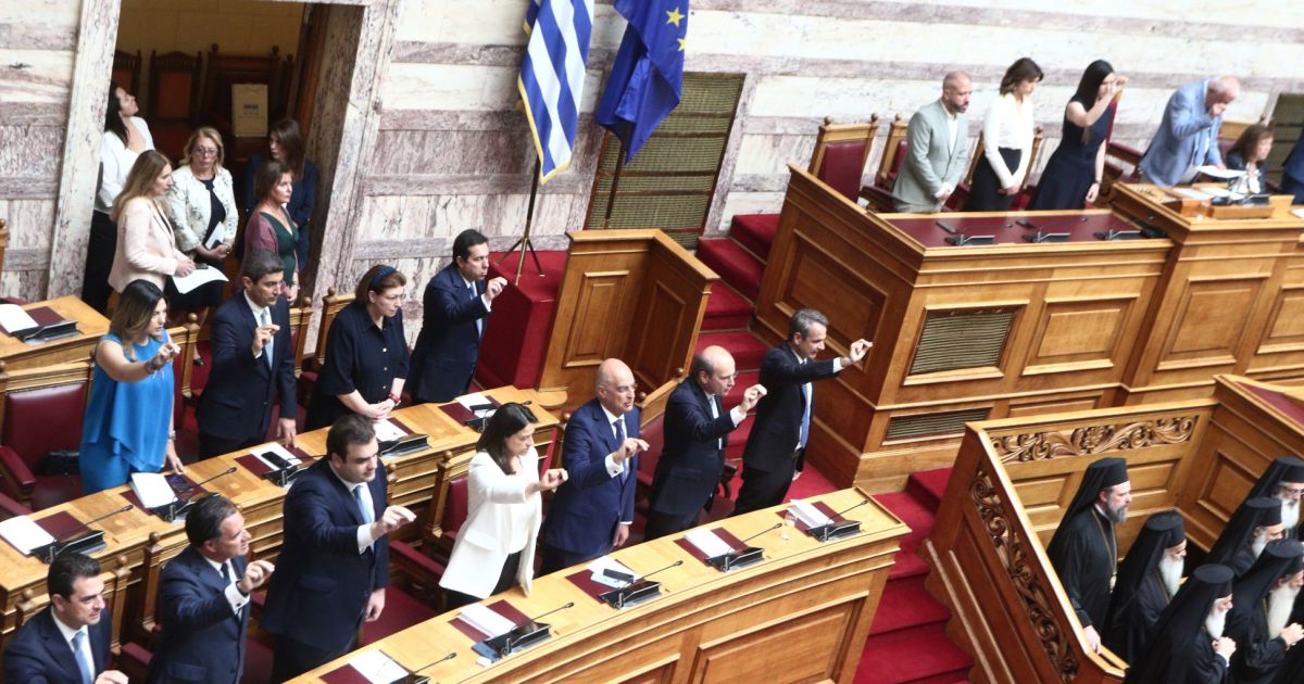 Η νέα διάταξη των βουλευτικών εδράνων | Ειδησεις | Pagenews.gr