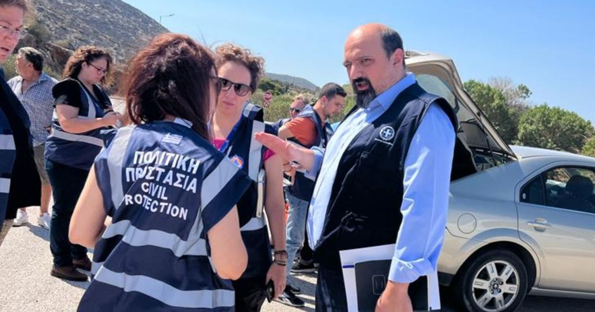 Τριαντόπουλος: Άμεσα η πρώτη βοήθεια στους πληγέντες από τις φωτιές στο ...