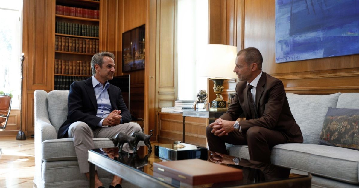Κυριάκος Μητσοτάκης: Κρίσιμες συναντήσεις με τον πρόεδρο της UEFA και ...
