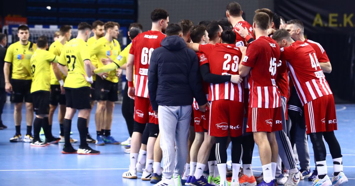 Handball: ΑΕΚ - Ολυμπιακός 23-27 - Πρωταθλητές χειμώνα οι Πειραιώτες ...