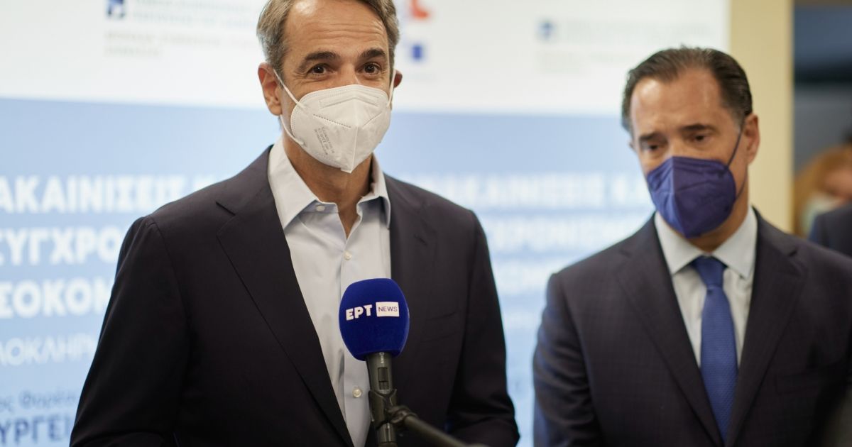 Στο Τζάνειο ο Μητσοτάκης: «Ικανοποίηση για την ταχύτητα ανακατασκευής ...