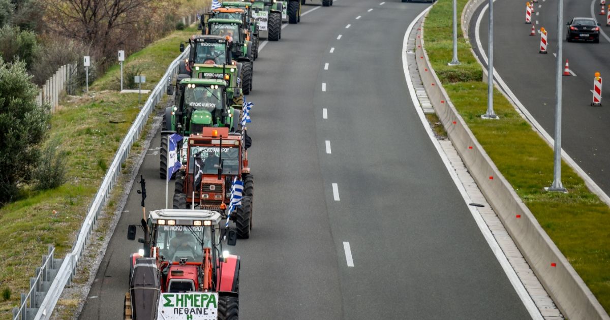 Αγρότες: Τα έκτακτα μέτρα της Τροχαίας για την κάθοδο των τρακτέρ στην ...