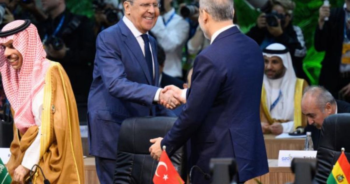 «Ρωσοτουρκικές συνομιλίες» στο περιθώριο της G20 για Γάζα και Ουκρανία ...