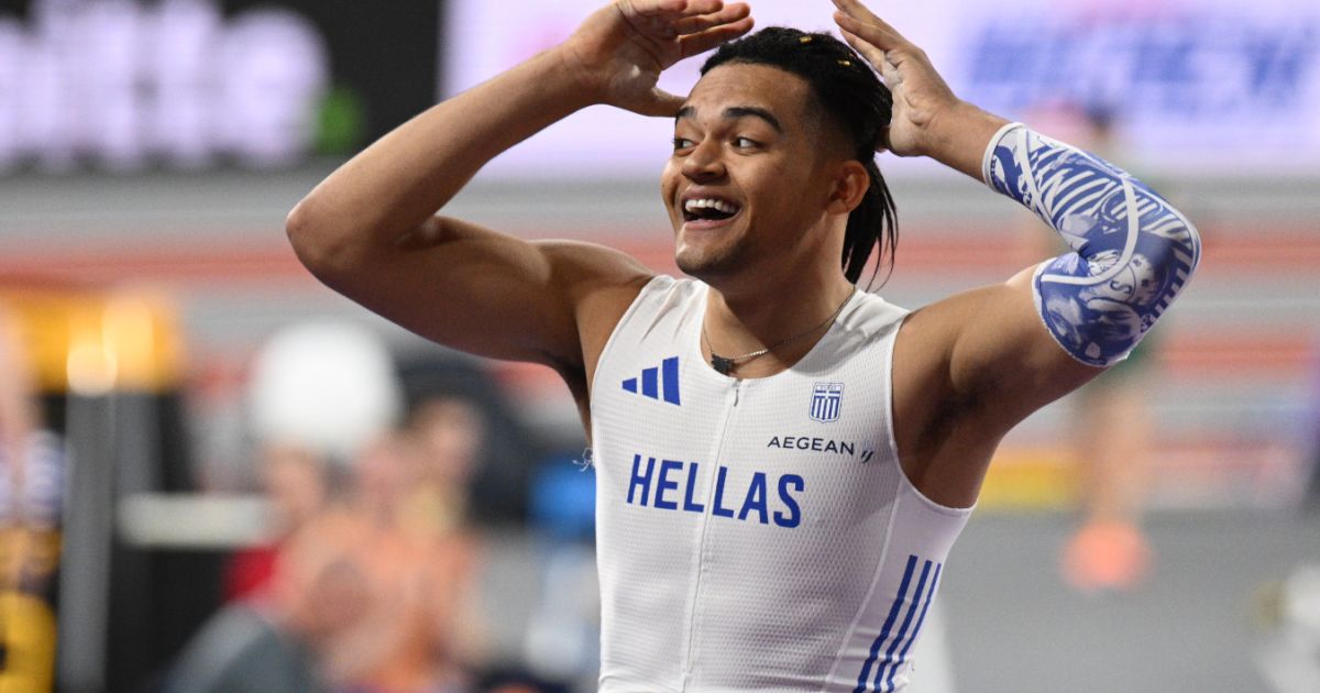 Emmanuel Karalis Vaults to Bronze at World Indoor Championships ...