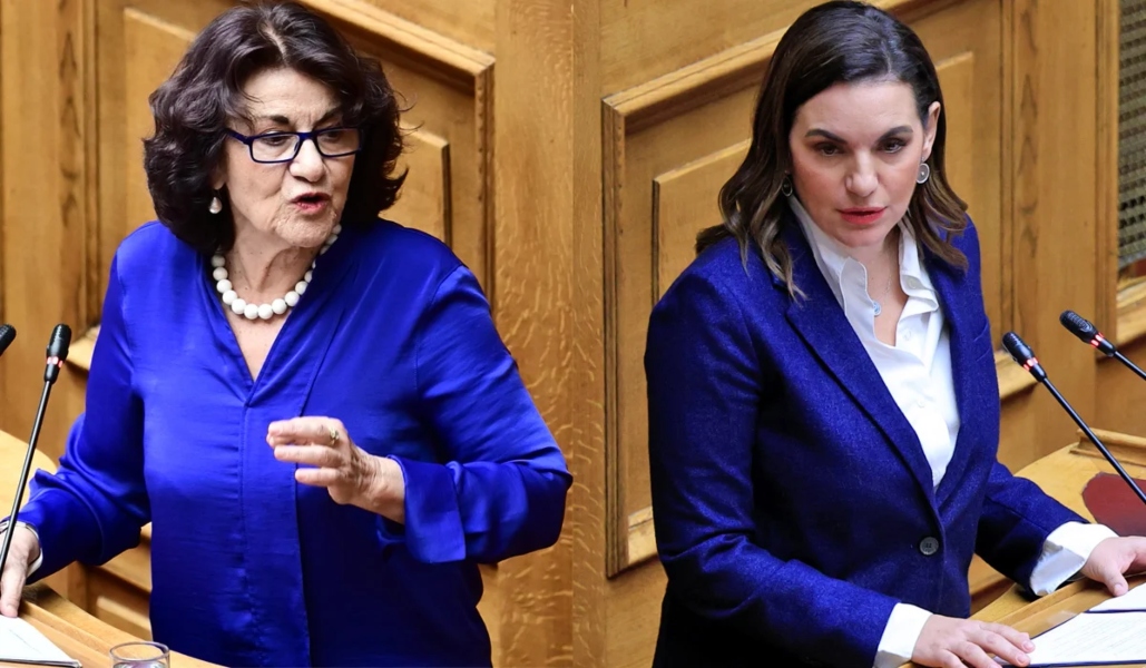 Πανικός στη Βουλή - Τα... γαλλικά της Φωτίου στην Κεφαλογιάννη: "Άει ...