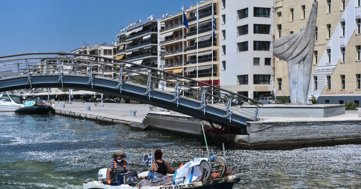 Οι εικόνες με τα νεκρά ψάρια στη θάλασσα στον Βόλο κάνουν τον γύρο του ...