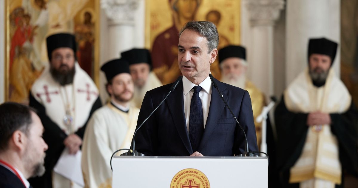 Μητσοτάκης: Ο Αρχιεπίσκοπος Αναστάσιος θα μπορούσε να αποκληθεί και ...