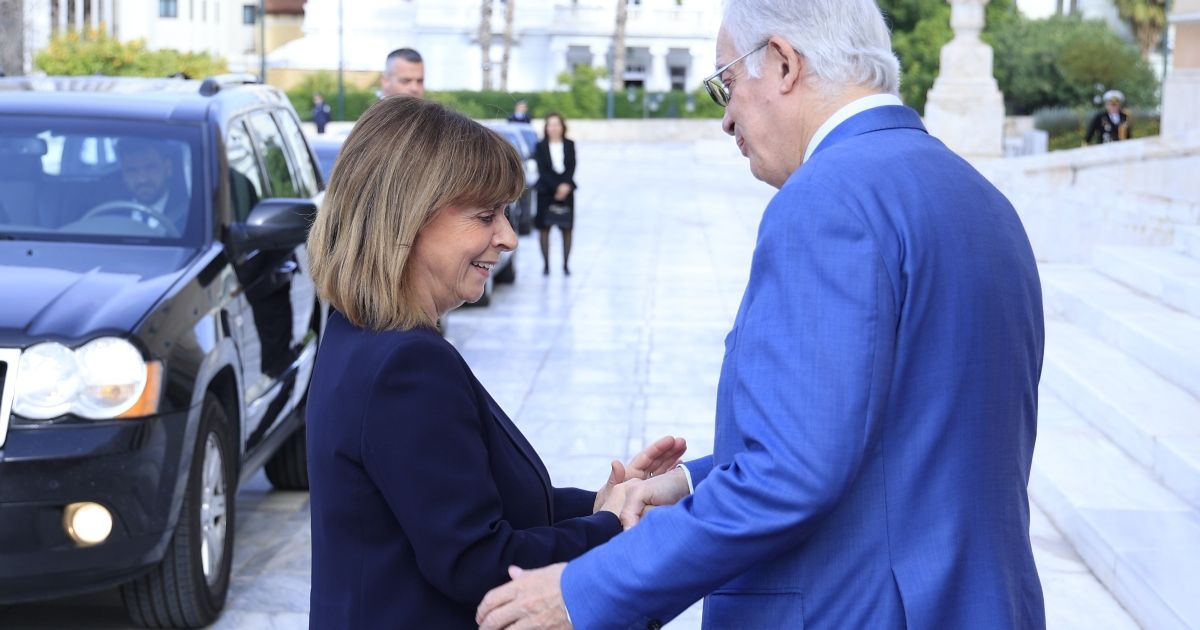 Σακελλαροπούλου και Τασούλας έφαγαν μαζί σήμερα το μεσημέρι | Ειδησεις ...