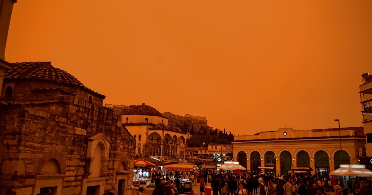 Καιρός: Εκρηκτικό κοκτέιλ αφρικανικής σκόνης με ομίχλη και υψηλές ...