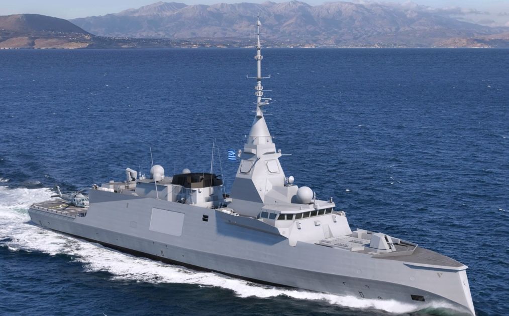 Υψώνεται η γαλανόλευκη: Η τέταρτη φρεγάτα FDI HN «Θεμιστοκλής» έτοιμη ...