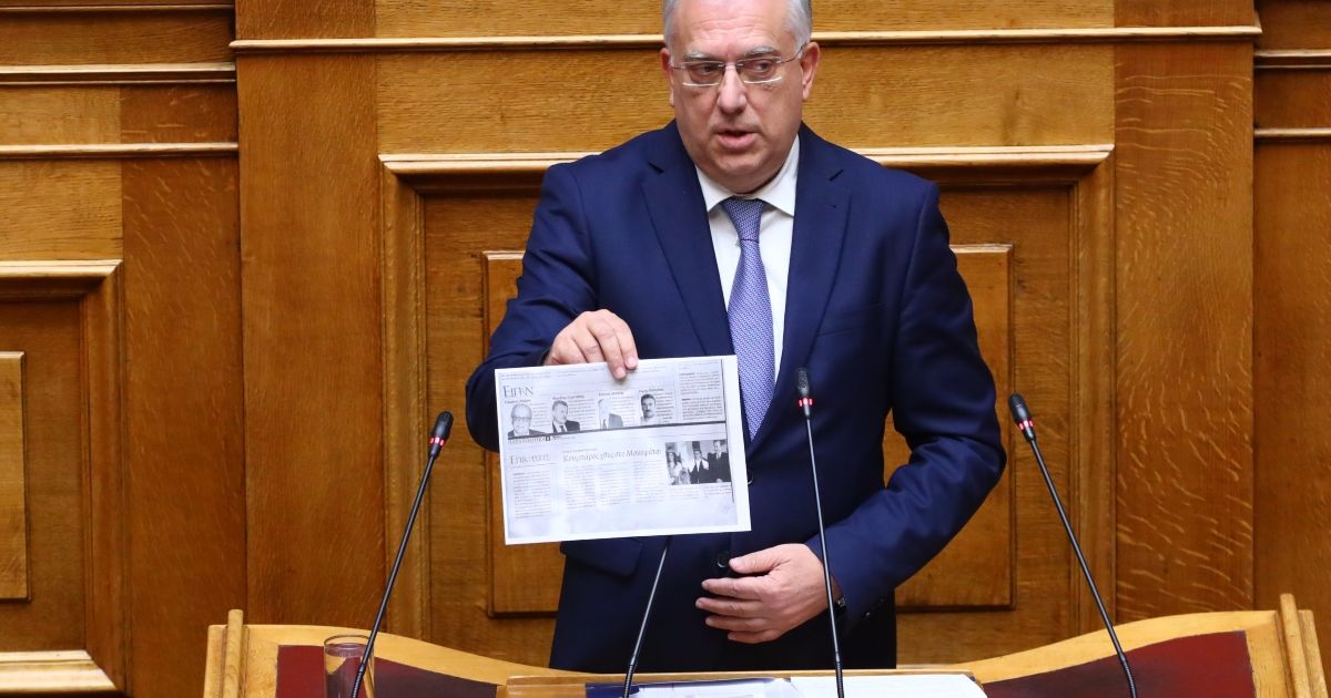 Θεοδωρικάκος σε Ανδρουλάκη: Έχετε πει ψέμα περί κουμπαριάς του ...