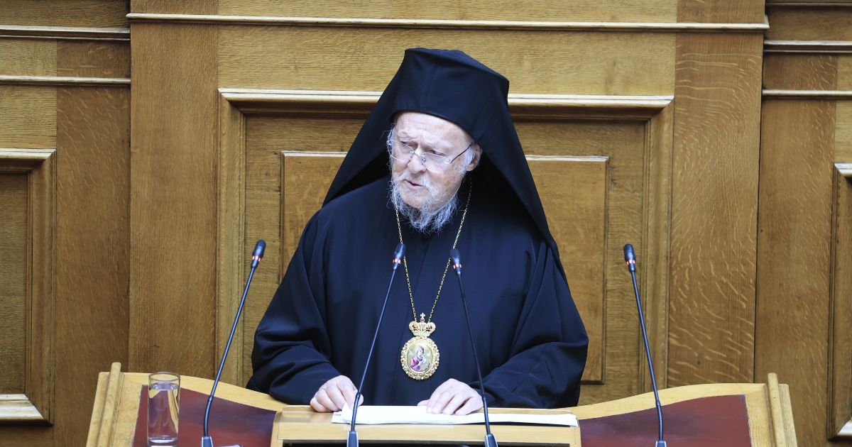 Βαρθολομαίος: Live η ομιλία στη Βουλή,τιμήθηκε με το Χρυσό Μετάλλιο της ...
